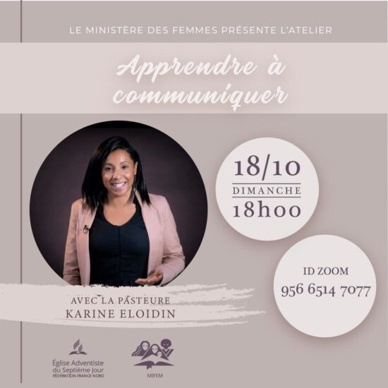 MIFEM : Atelier apprendre à communiquer avec Karine Eloidin