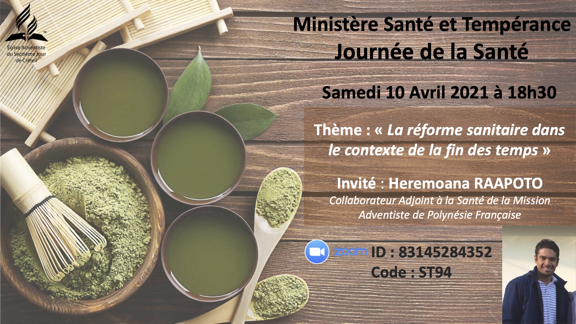 La réforme sanitaire dans le contexte de la fin des temps - Adventiste FFN