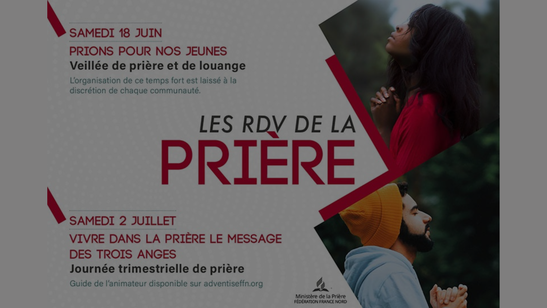 Ministère de la prière - Adventiste FFN