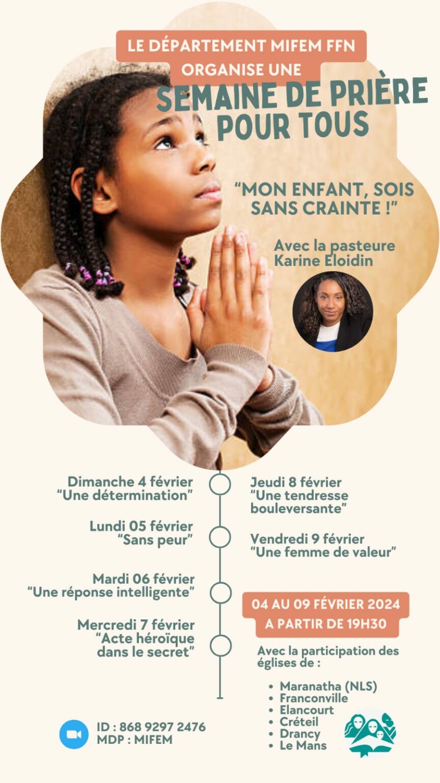 Semaine de prière pour tous ! - Adventiste FFN