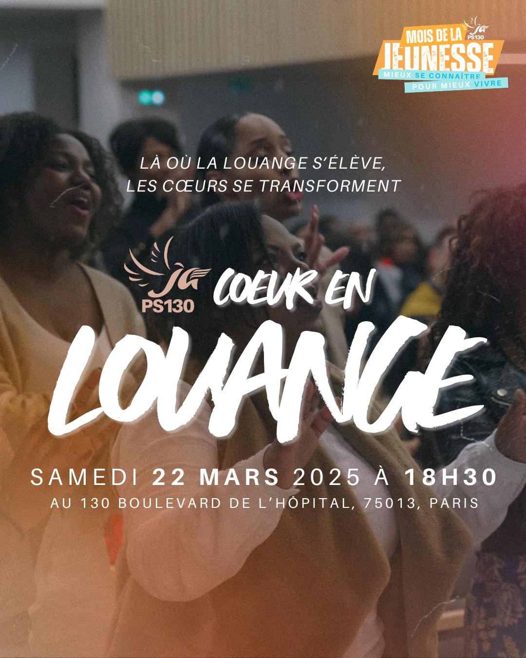 Coeur en Louange à Paris Sud - Adventiste FFN